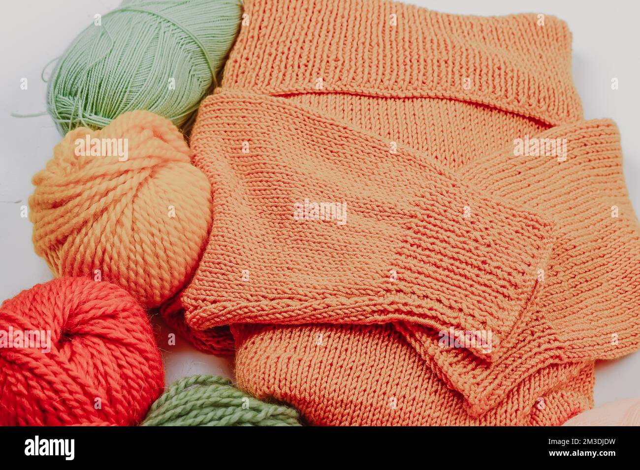 Stylish soft knitted fabric hi-res stock photography and images - Alamy