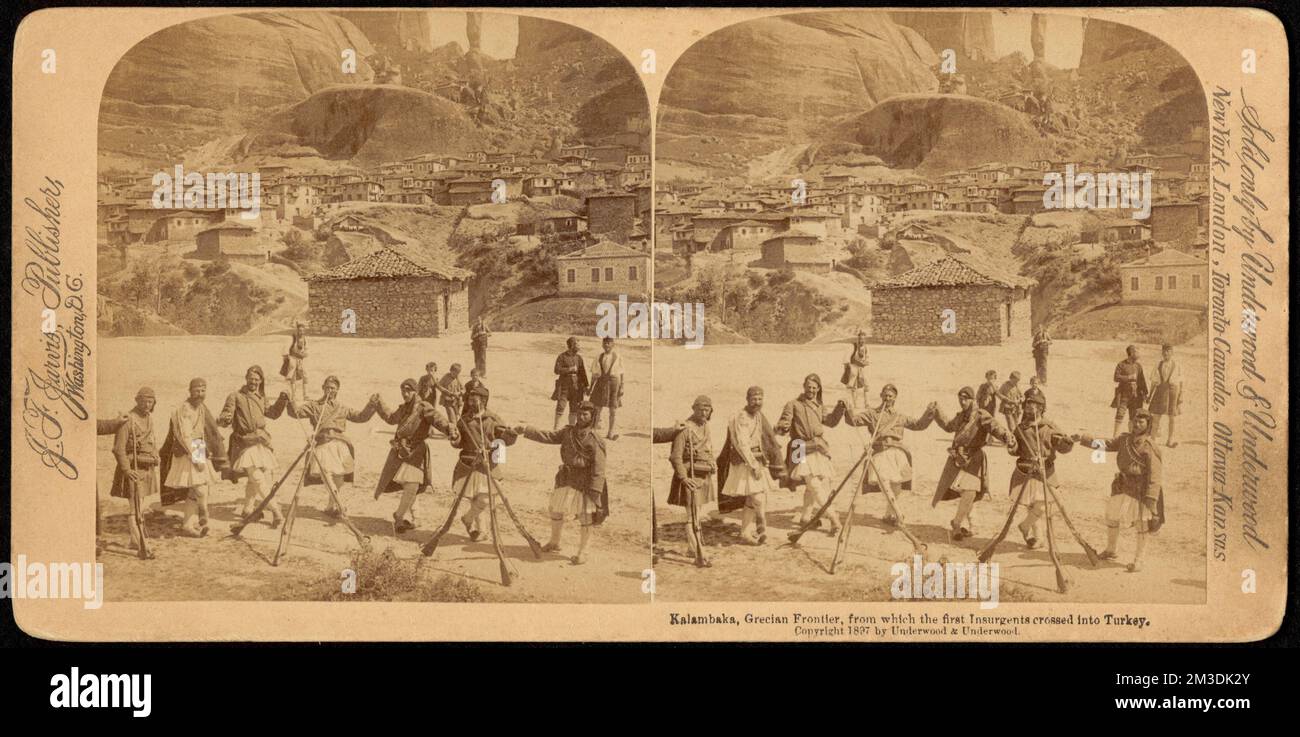 Kalambaka, Grecian frontier, from which the first insurgents crossed ...