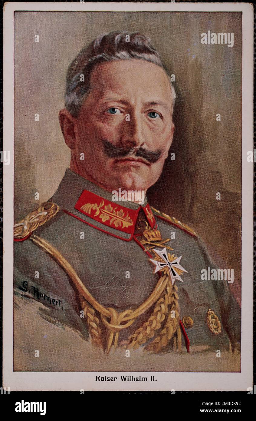 Kaiser Wilhelm II , Emperors, William II, German Emperor, 1859-1941 ...