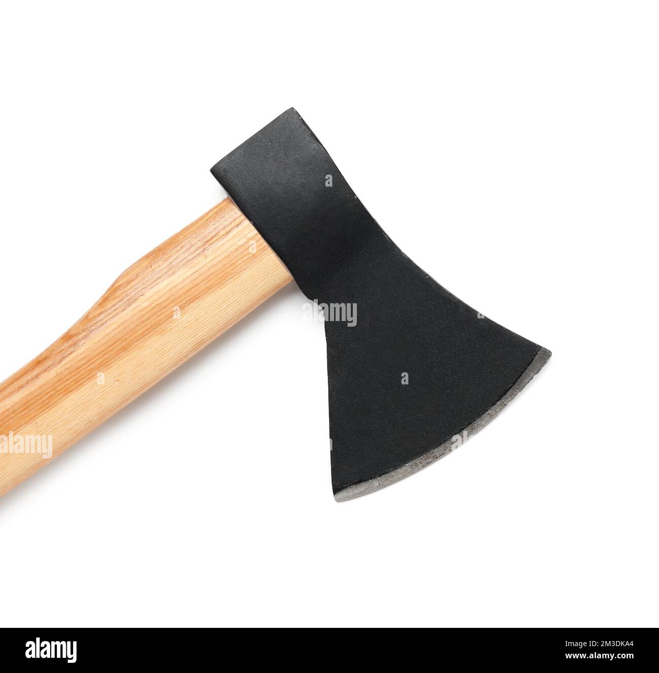 Sharp ax on white background, closeup Stock Photo - Alamy