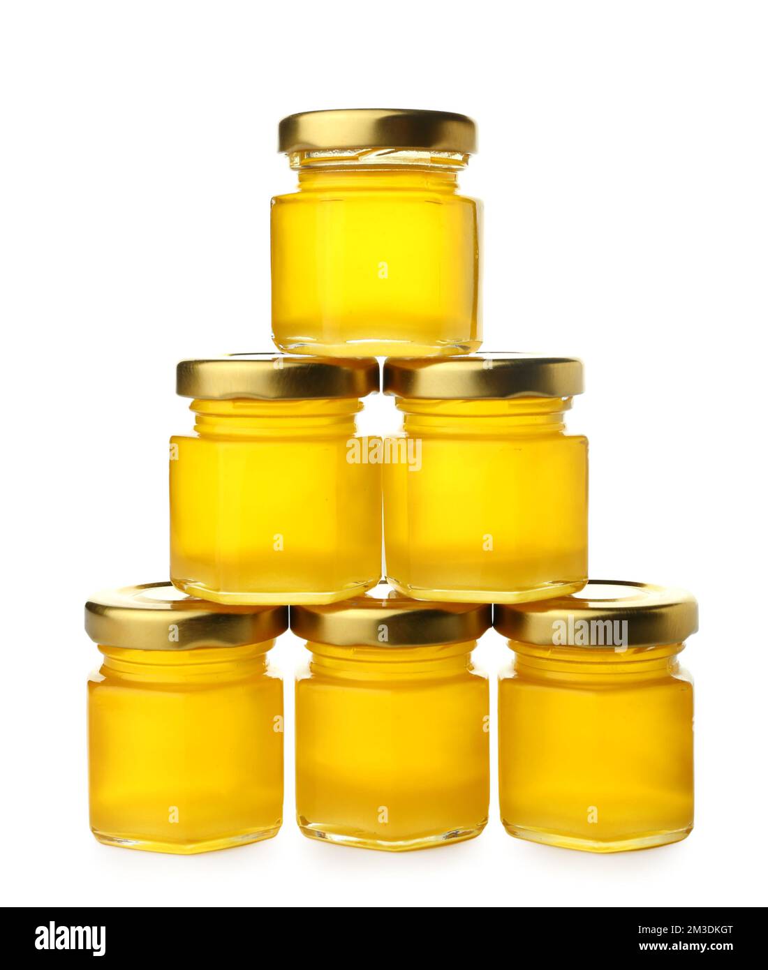 Honey bonbonnieres isolated on white background Stock Photo - Alamy