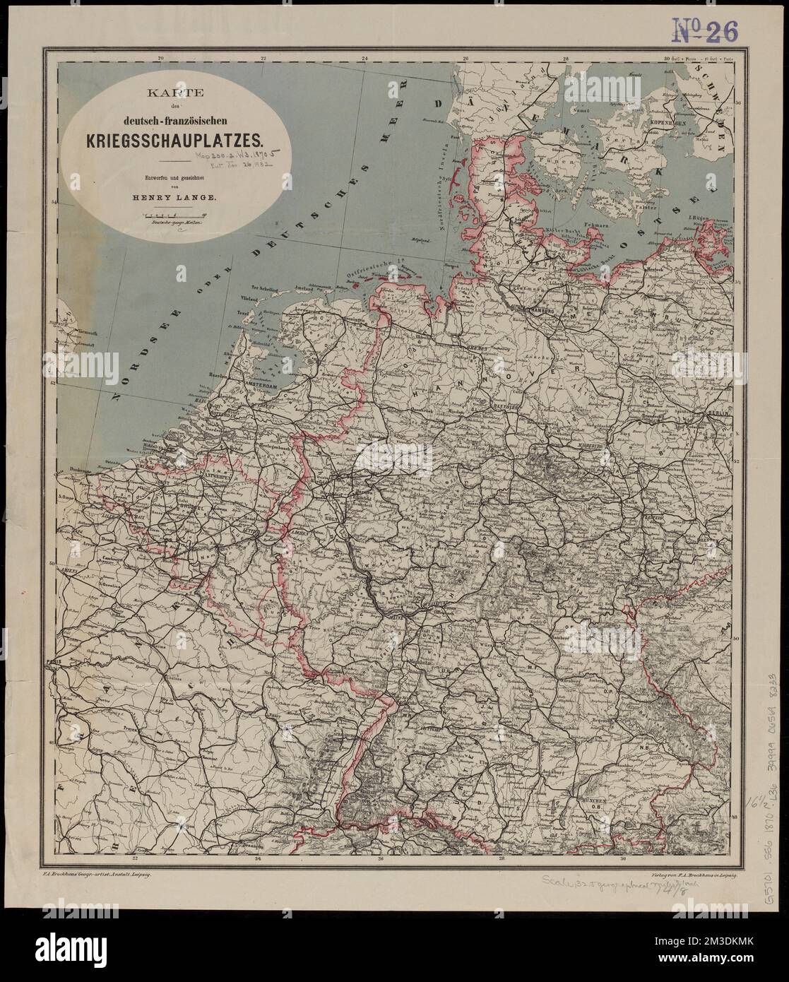 Europe franco prussian war map hi-res stock photography and images - Alamy