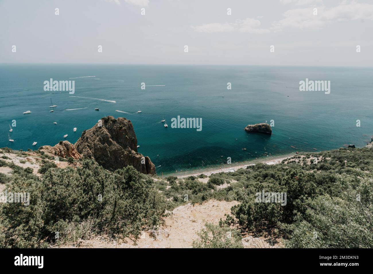 Azure sea lagoon calm water hi-res stock photography and images - Alamy