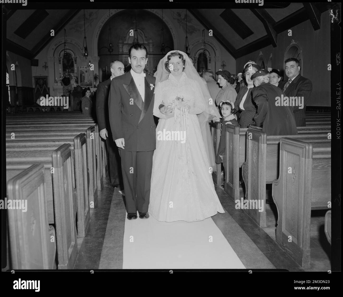 Kerop Nahabedian, Miss Jeanne Maria Strassel [wedding] , Brides, Grooms ...
