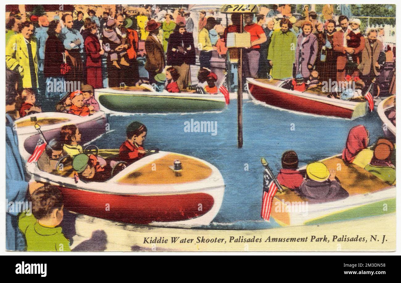 Kiddie water shooter, Palisades Amusement Park, Palisades, N. J ...