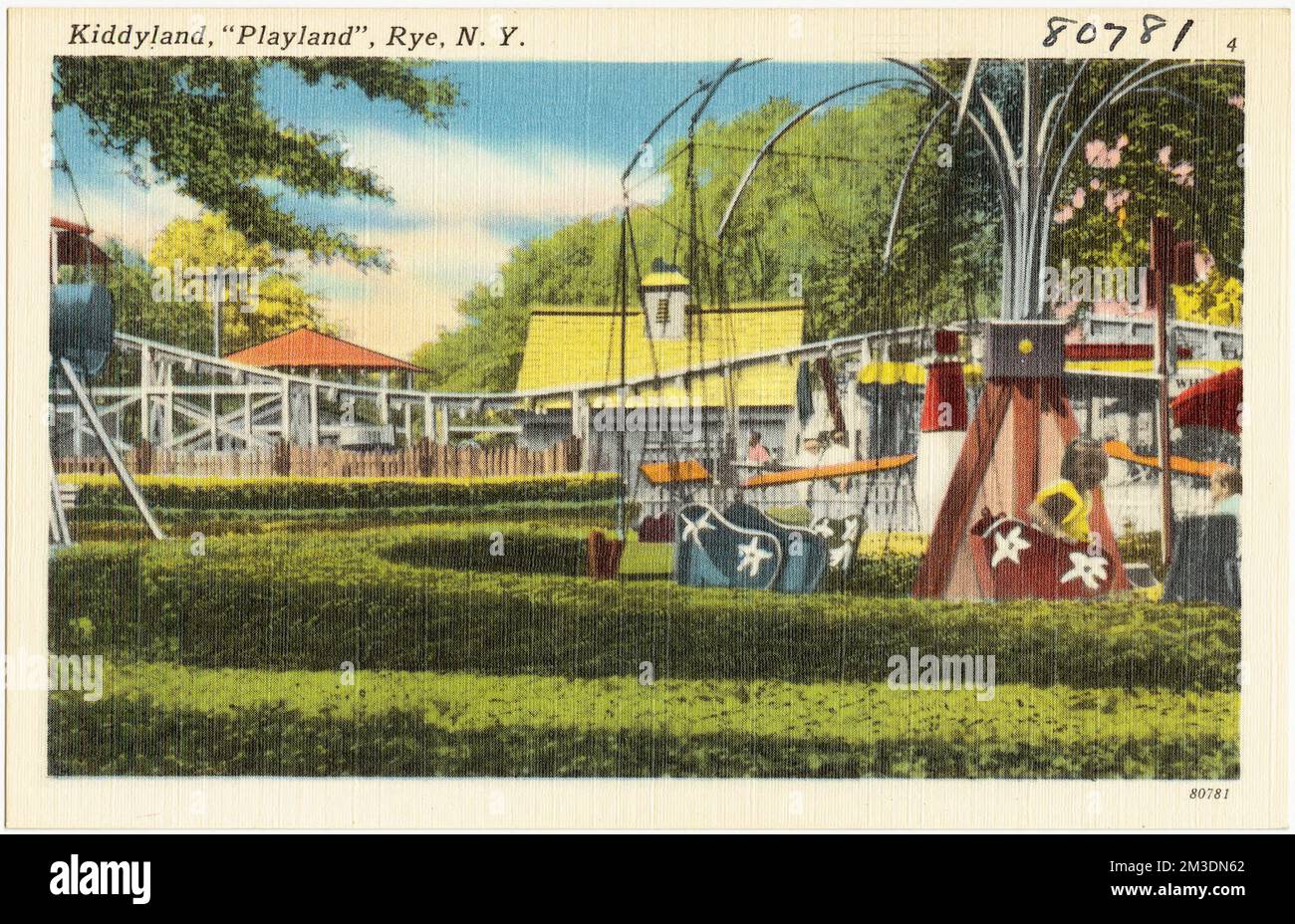 Kiddyland, 'Playland', Rye, N. Y. , Amusement parks, Amusement rides ...