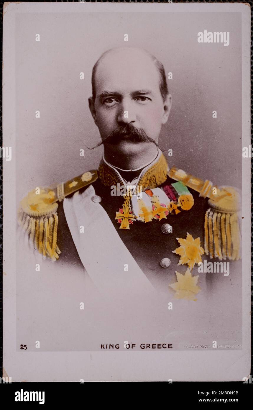 King of Greece , Kings, George I, King of the Hellenes, 1845-1913 ...