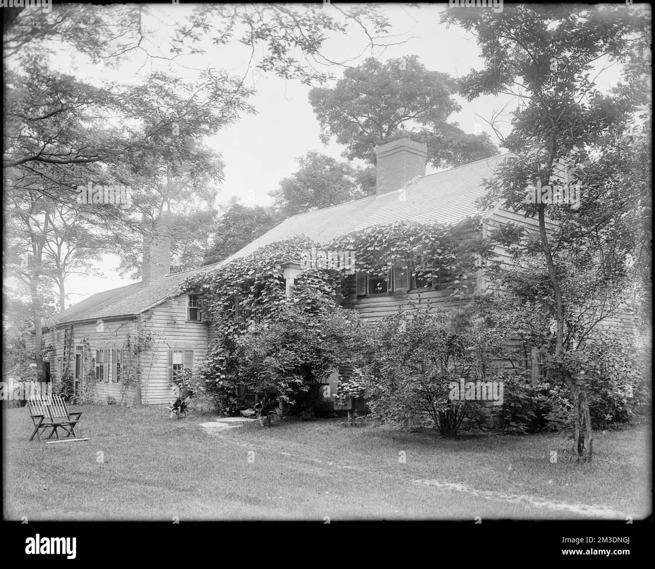 Kingston, Rhode Island, General Cyrus French house, before 1700 ...