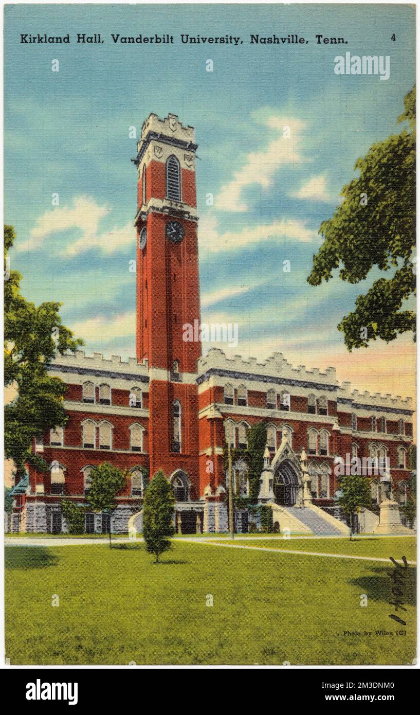 Kirkland Hall, Vanderbilt University, Nashville, Tenn. , Universities ...