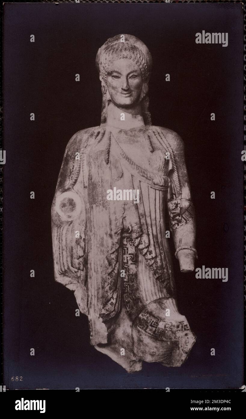 Kore archaic , Sculpture, Antiquities. Nicholas Catsimpoolas Collection ...