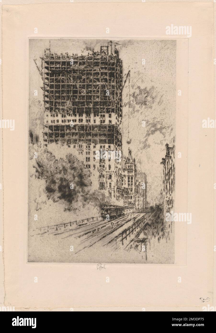The 'L' and Trinity Building , Cities & towns, Building construction ...