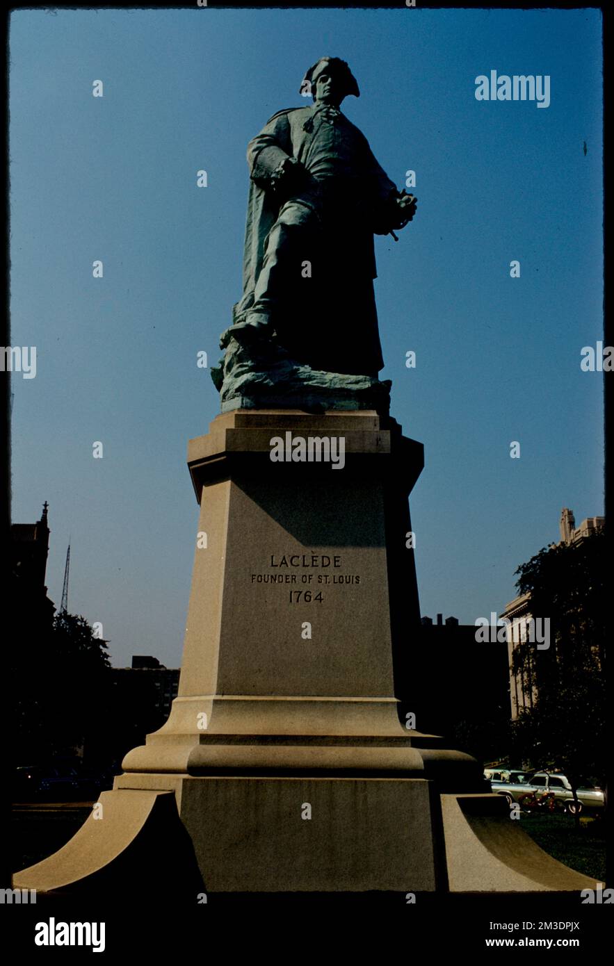 Laclède statue, Washington Square Park, St. Louis, Missouri , Sculpture ...