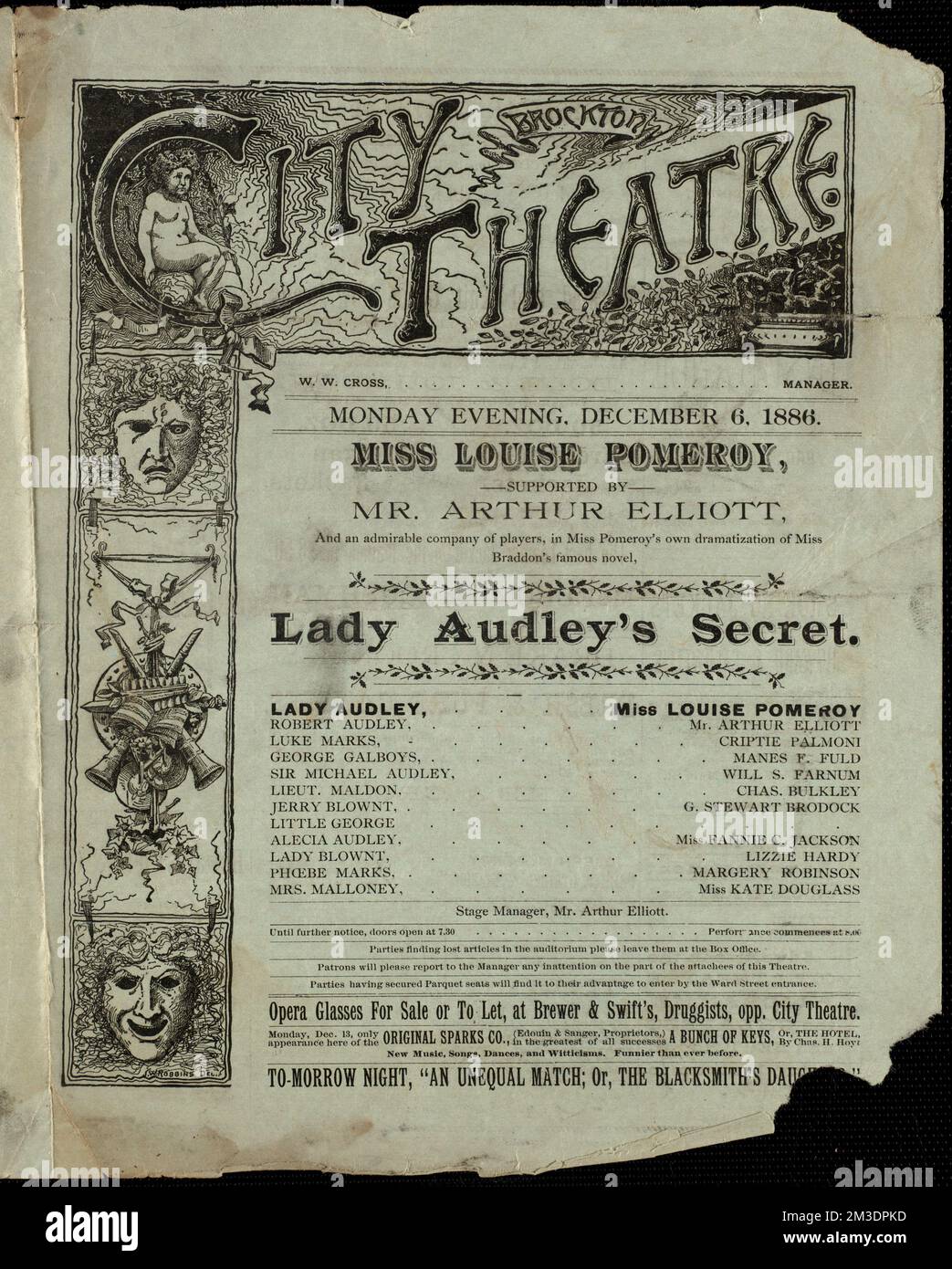 Lady Audley's secret , Entertainment, Brockton Public Library Archival ...