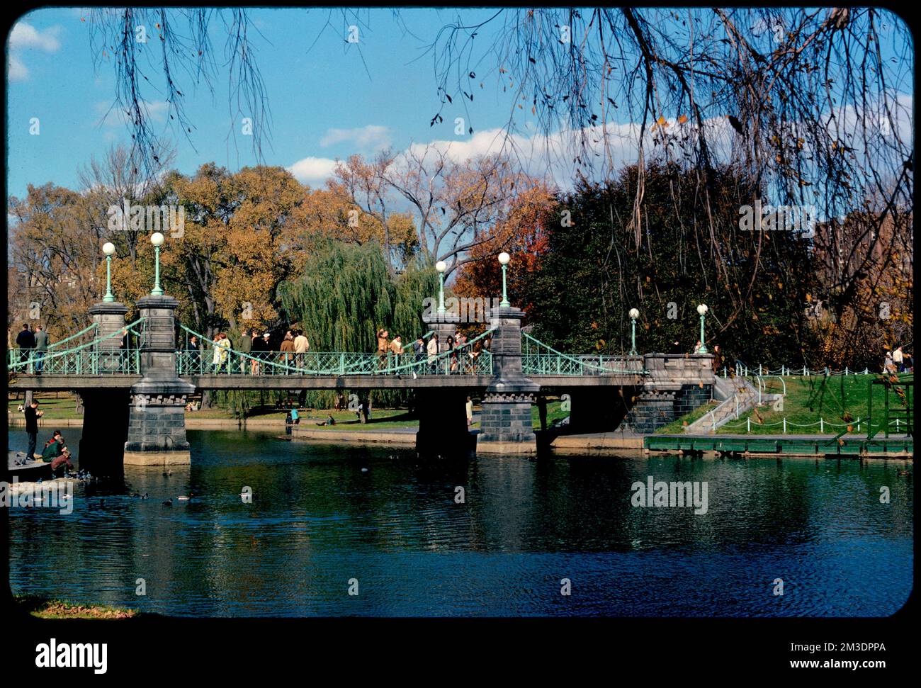 Lagoon Bridge, Public Garden, Boston , Parks, Bridges. Edmund L ...