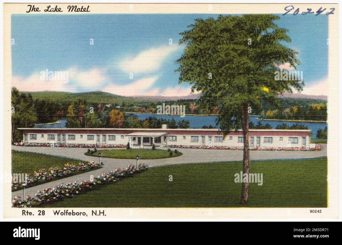 The Lake Motel, Rte. 28, Wolfeboro, N.H. , Motels, Tichnor Brothers ...