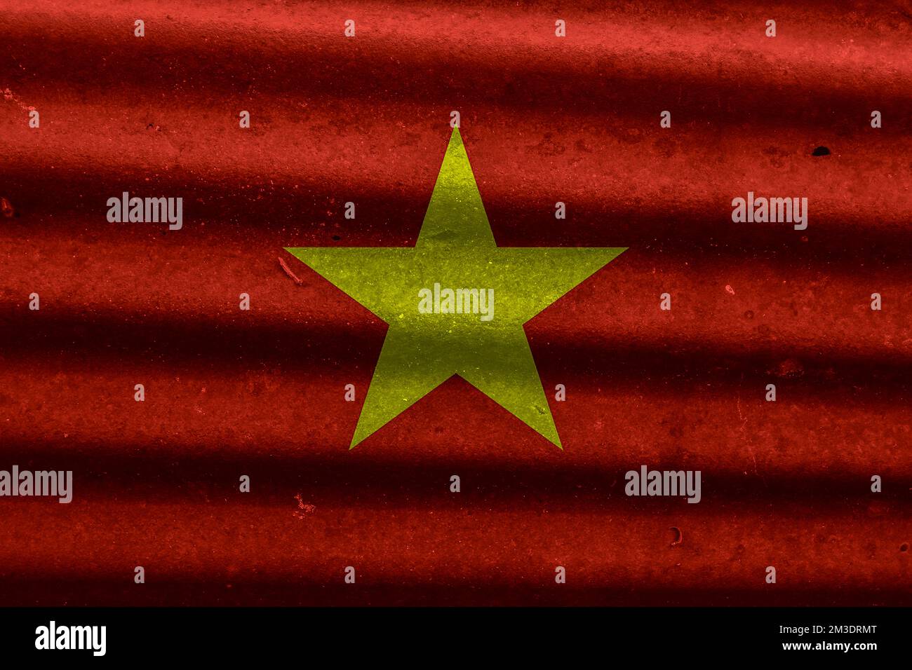 vietnam flag texture as background Stock Photo - Alamy