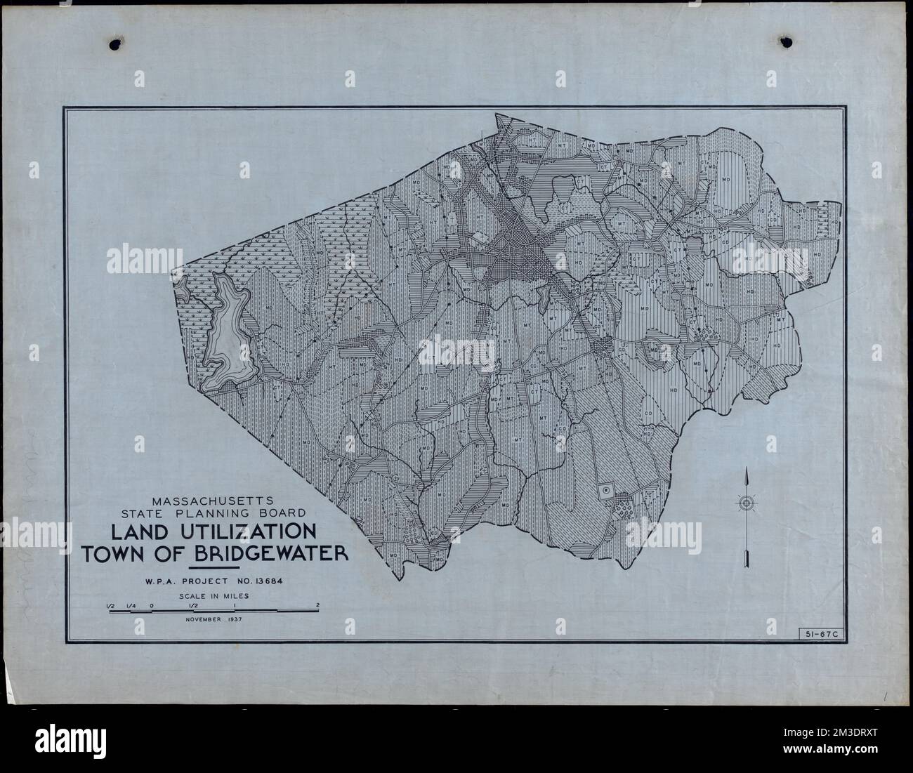 Land Utilization Town of Bridgewater , Roads, Cities and towns, Land ...
