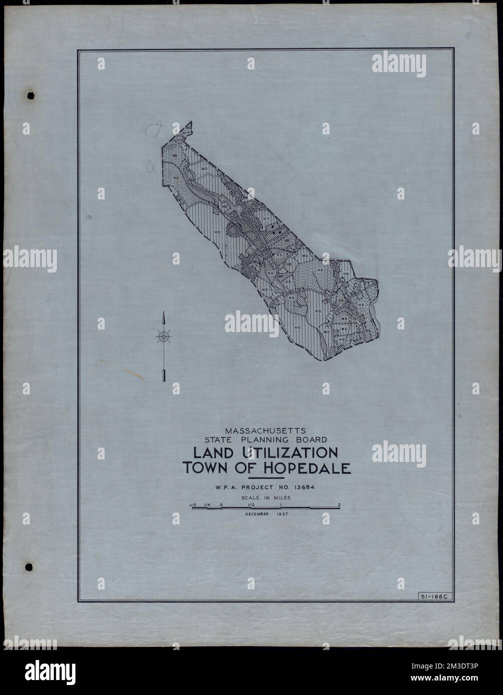 Land Utilization Town of Hopedale , Roads, Cities and towns, Land use ...