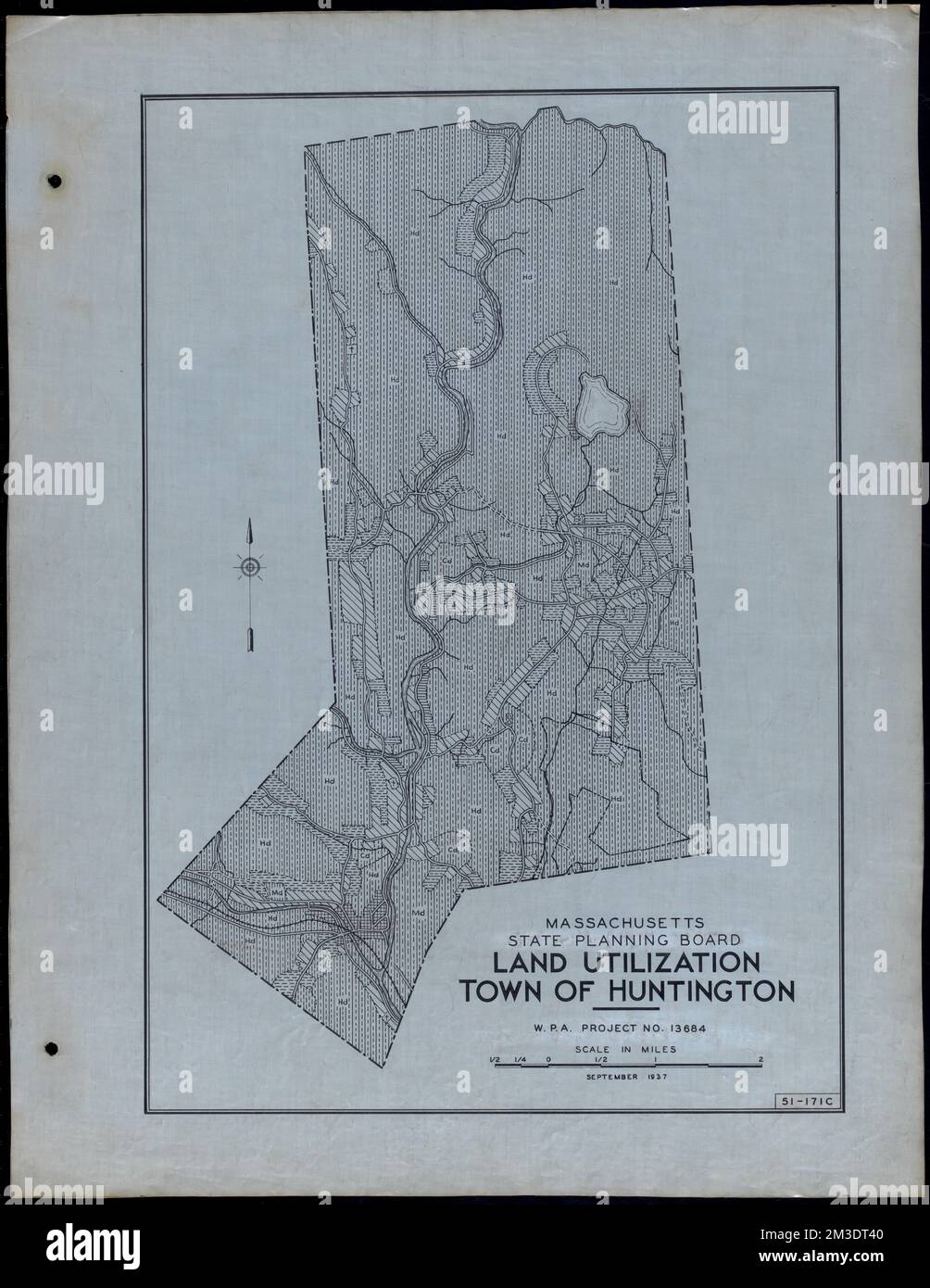 Land Utilization Town of Huntington , Roads, Cities and towns, Land use ...