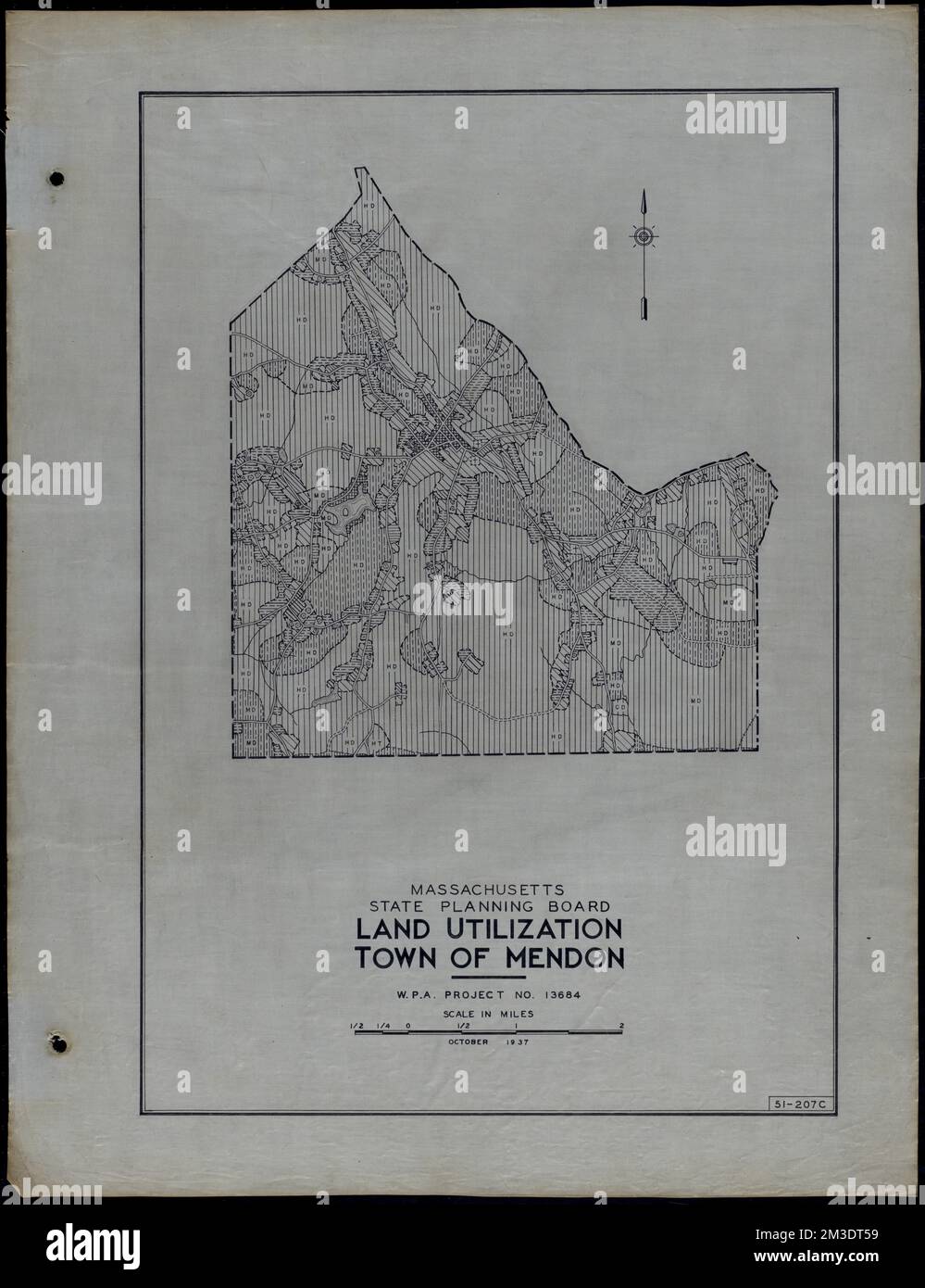 Land Utilization Town of Mendon , Roads, Cities and towns, Land use ...