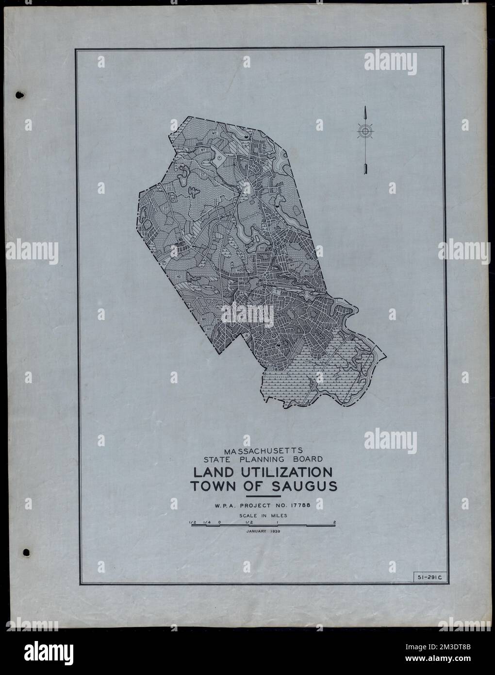 Land Utilization Town of Saugus , Roads, Cities and towns, Land use ...