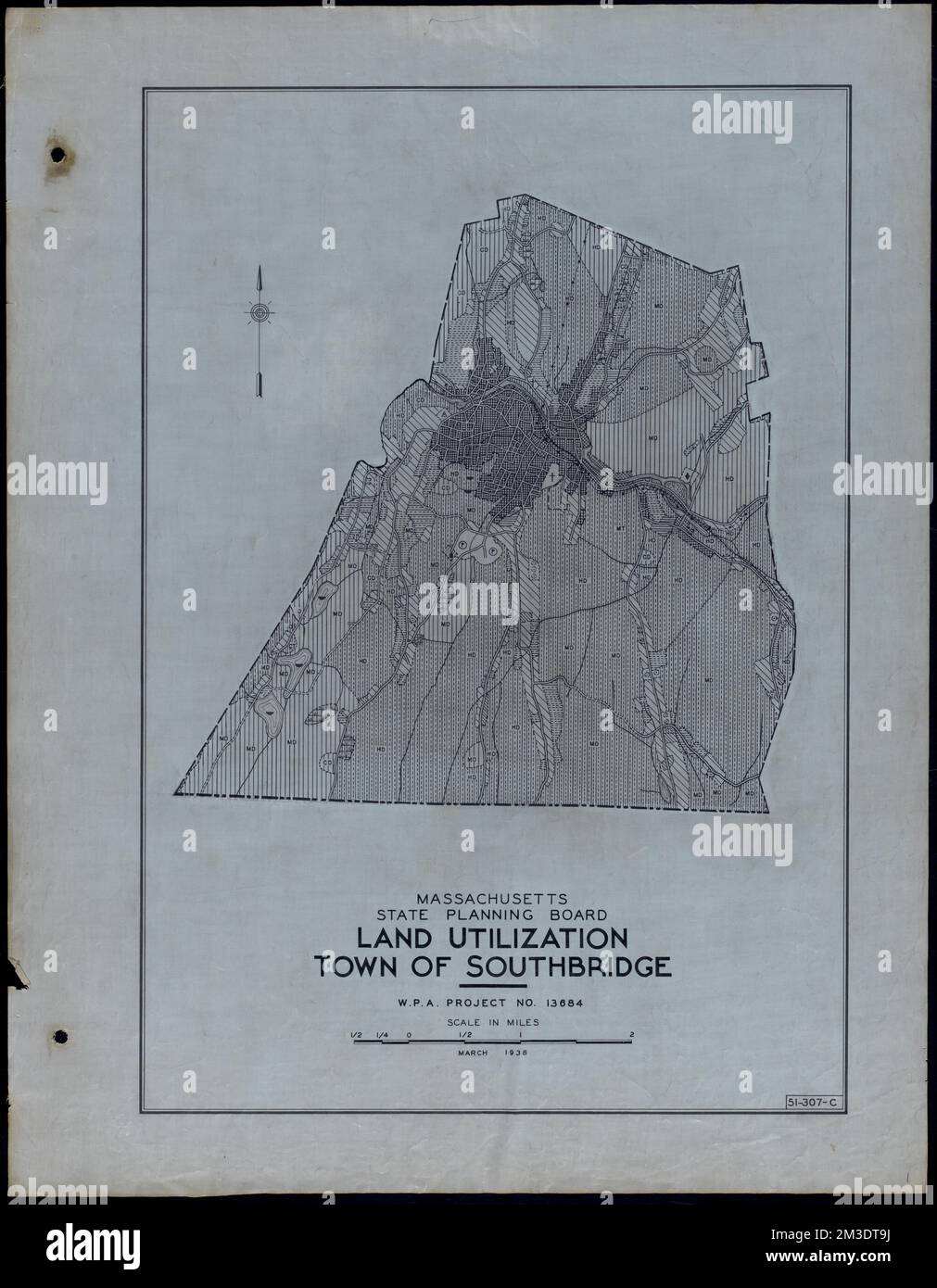 Land Utilization Town of Southbridge , Roads, Cities and towns, Land ...