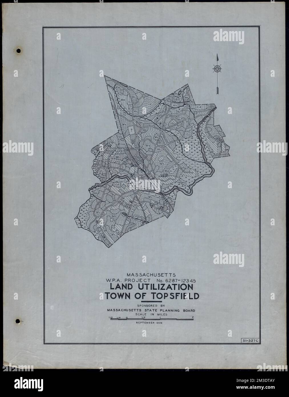 Land Utilization Town of Topsfield , Roads, Cities and towns, Land use ...