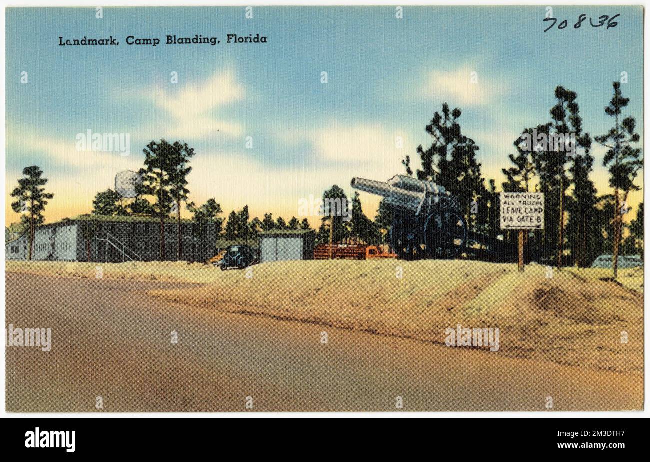 Landmark, Camp Blanding, Florida , Military facilities, Tichnor ...