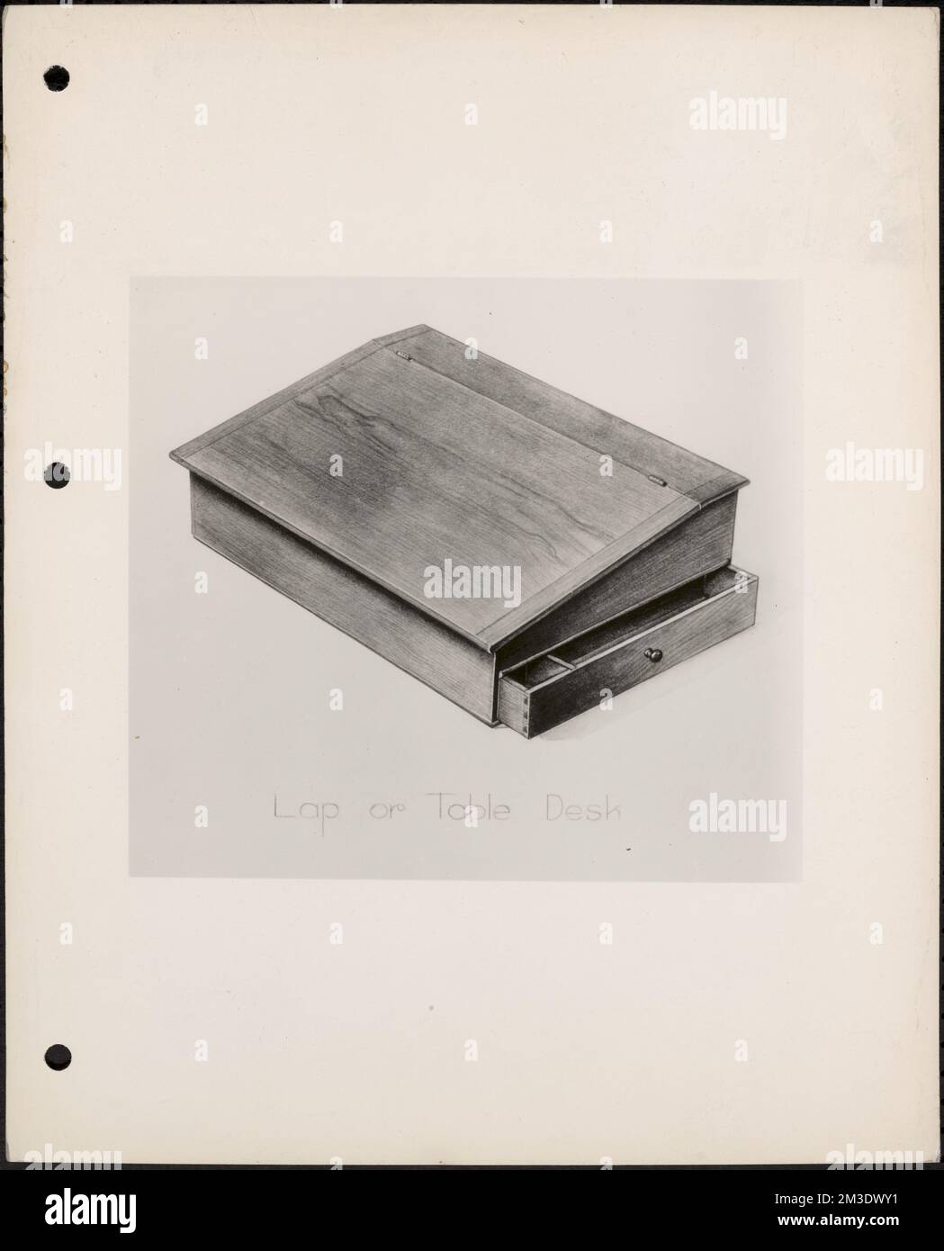 Lap or table desk , Desks, Shaker furniture. The Massachusetts WPA ...