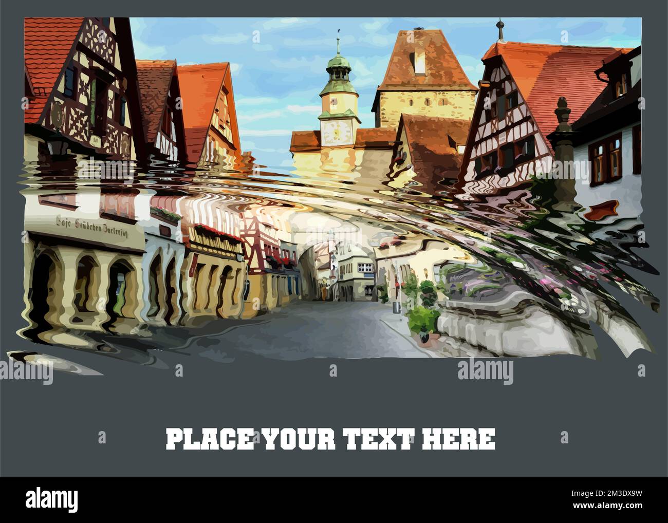 Distorted windows Stock Vector Images - Alamy