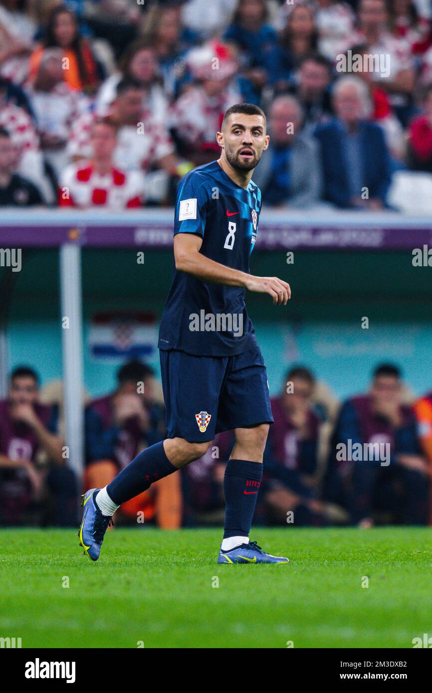 LUSAIL, QATAR - DECEMBER 13: Croatia Midfielder Mateo Kovacic during ...
