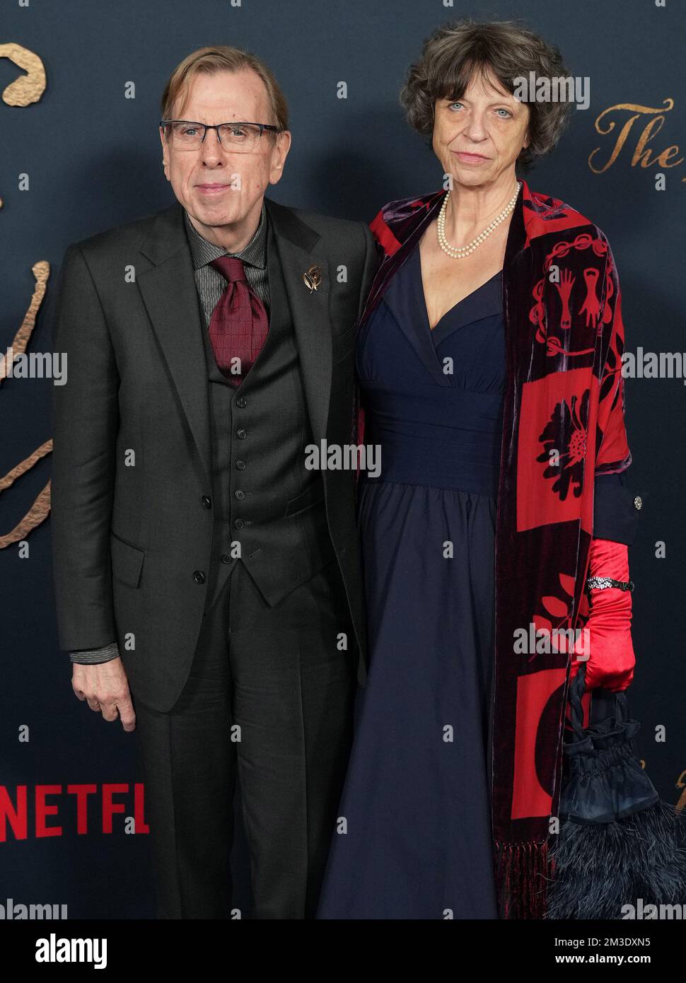 Los Angeles, USA. 14th Dec, 2022. (L-R) Timothy Spall and Shane Spall ...