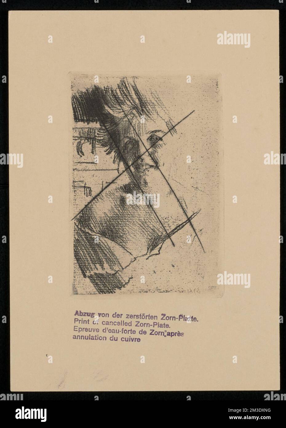 Soft ground etching technique hi-res stock photography and images - Alamy