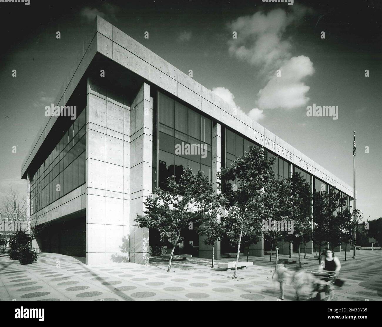 Lawrence Public Library, exterior , Public libraries, Lawrence Public ...