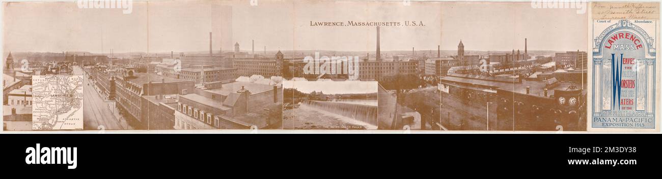 Lawrence, Massachusetts, U.S.A. , Cities & towns, Textile industry ...