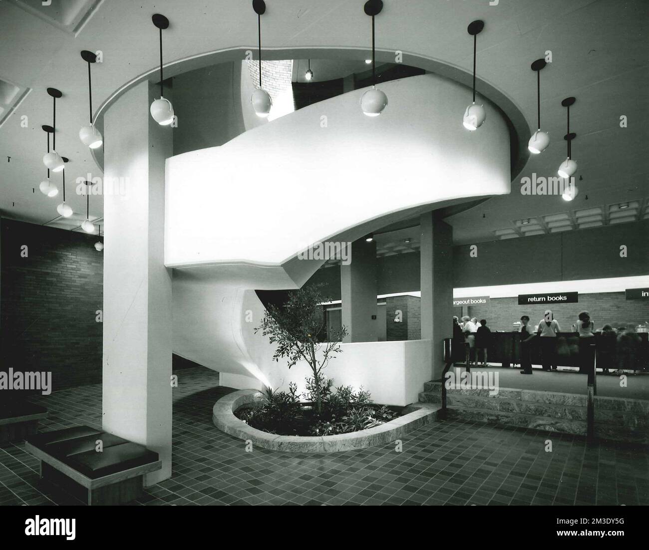 Lawrence Public Library interior , Public libraries, Interiors ...