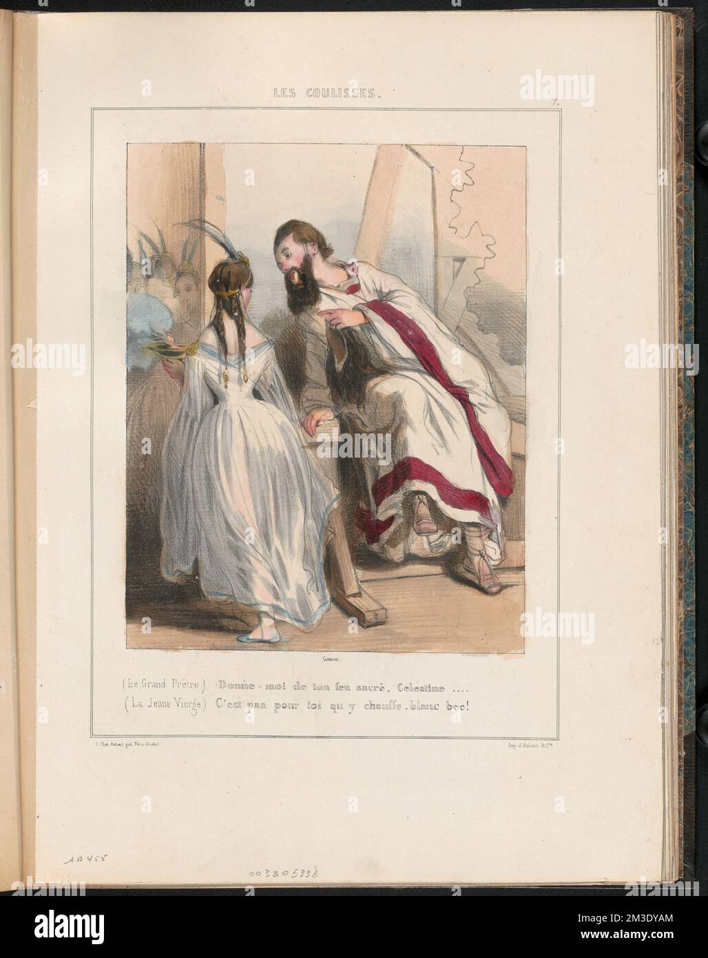 (Le Grand Prêtre) Donne-moi de ton feu sacré, Célestine... - (La jeune ...