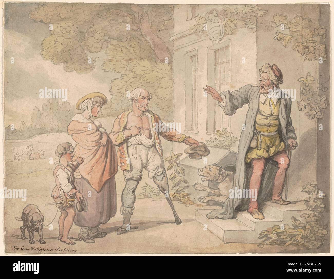 The lean & slippered pantaloon , Dogs, Children, Amputees, Peg legs ...