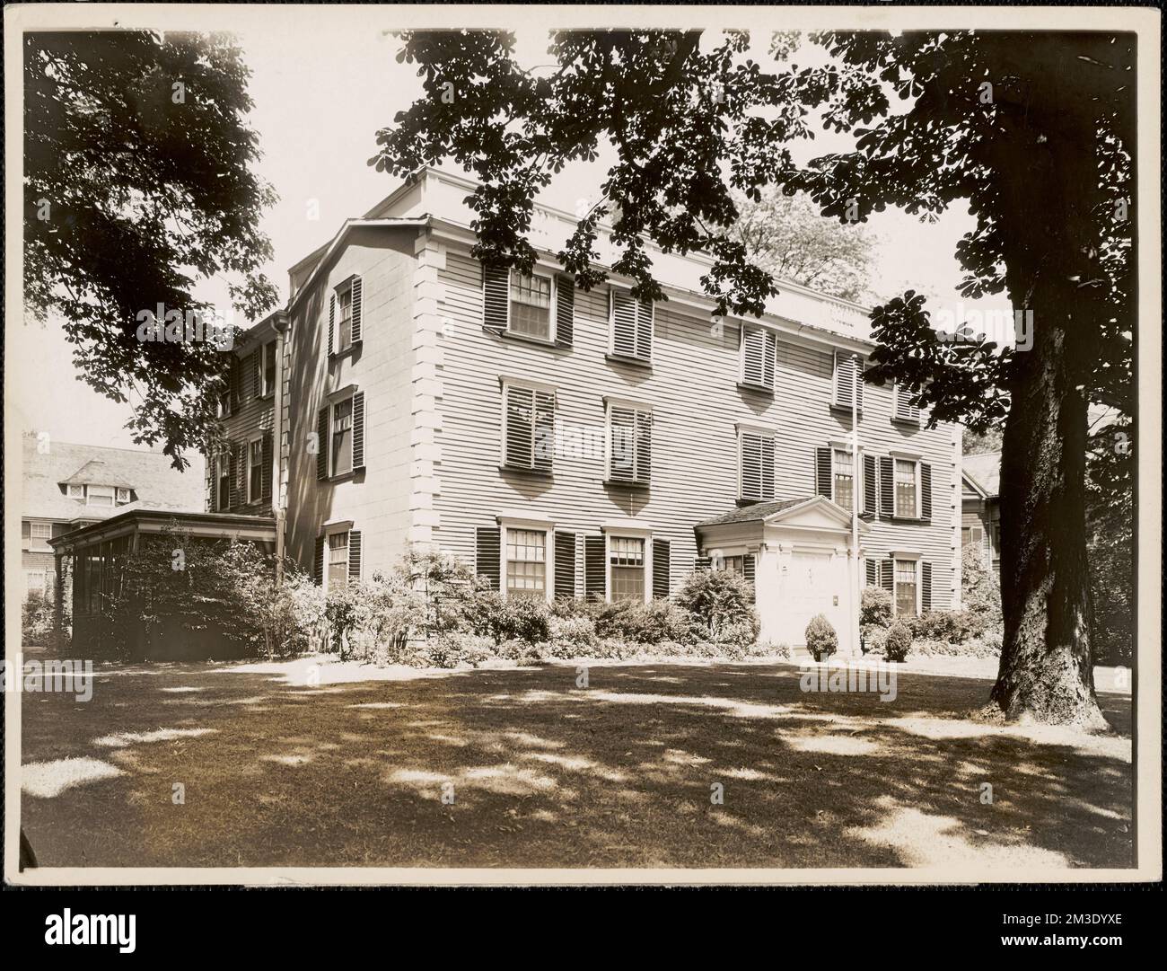 Lee-Nichols House, 1660, 159 Brattle St. and Kennedy Road, Cambridge ...