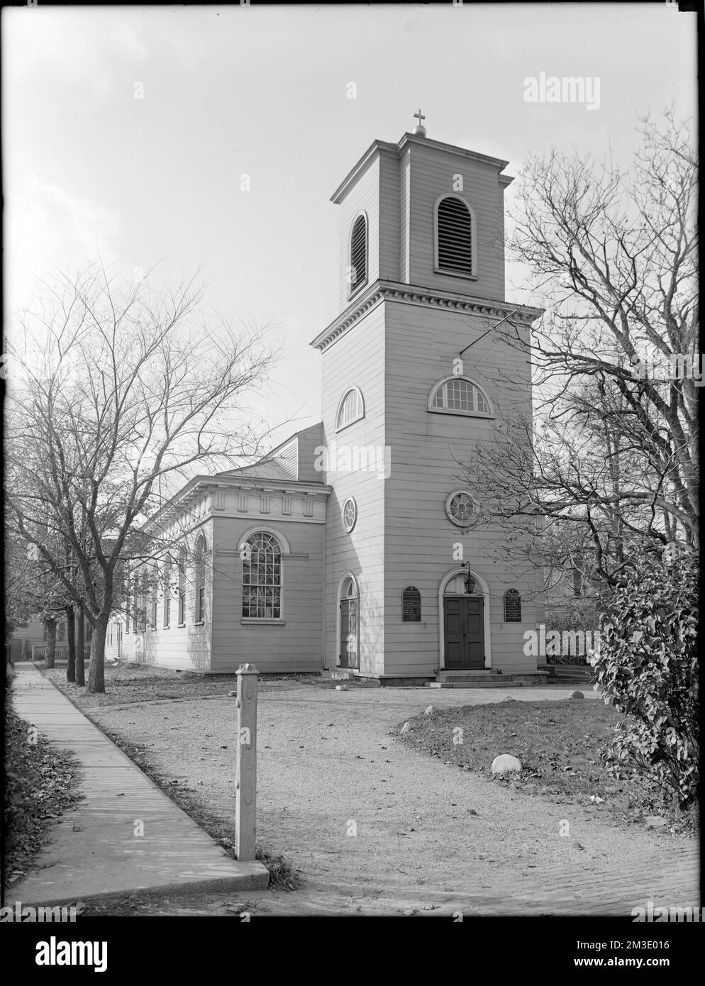 Left wing of Old Christ Church, Garden Street, Cambridge, Mass ...