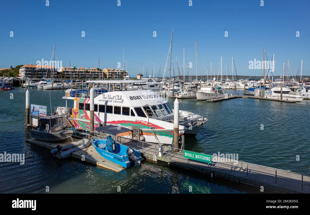 The Great Sandy Straits Marina is located at Urangan harbour in Hervey ...