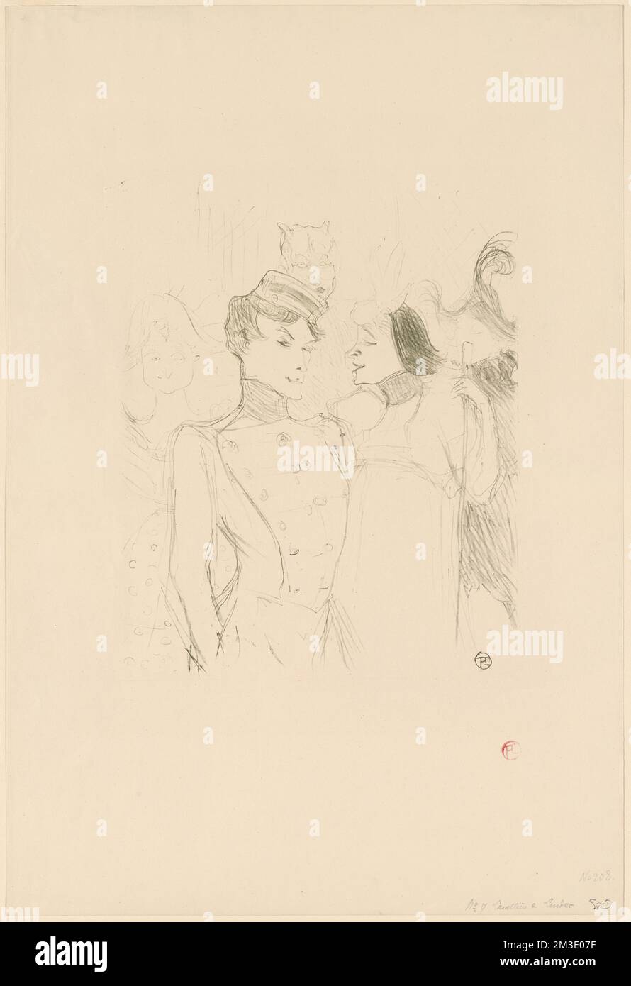 Lender et Lavallière, dans une revue aux Variétés , Actresses, Dancers ...