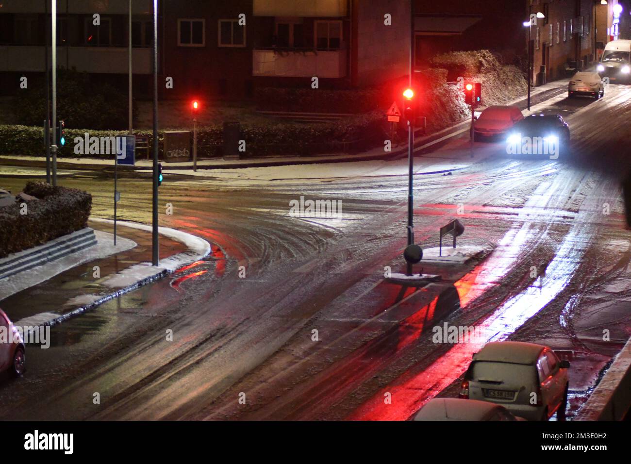 Copenhagen snow bike hi-res stock photography and images - Alamy