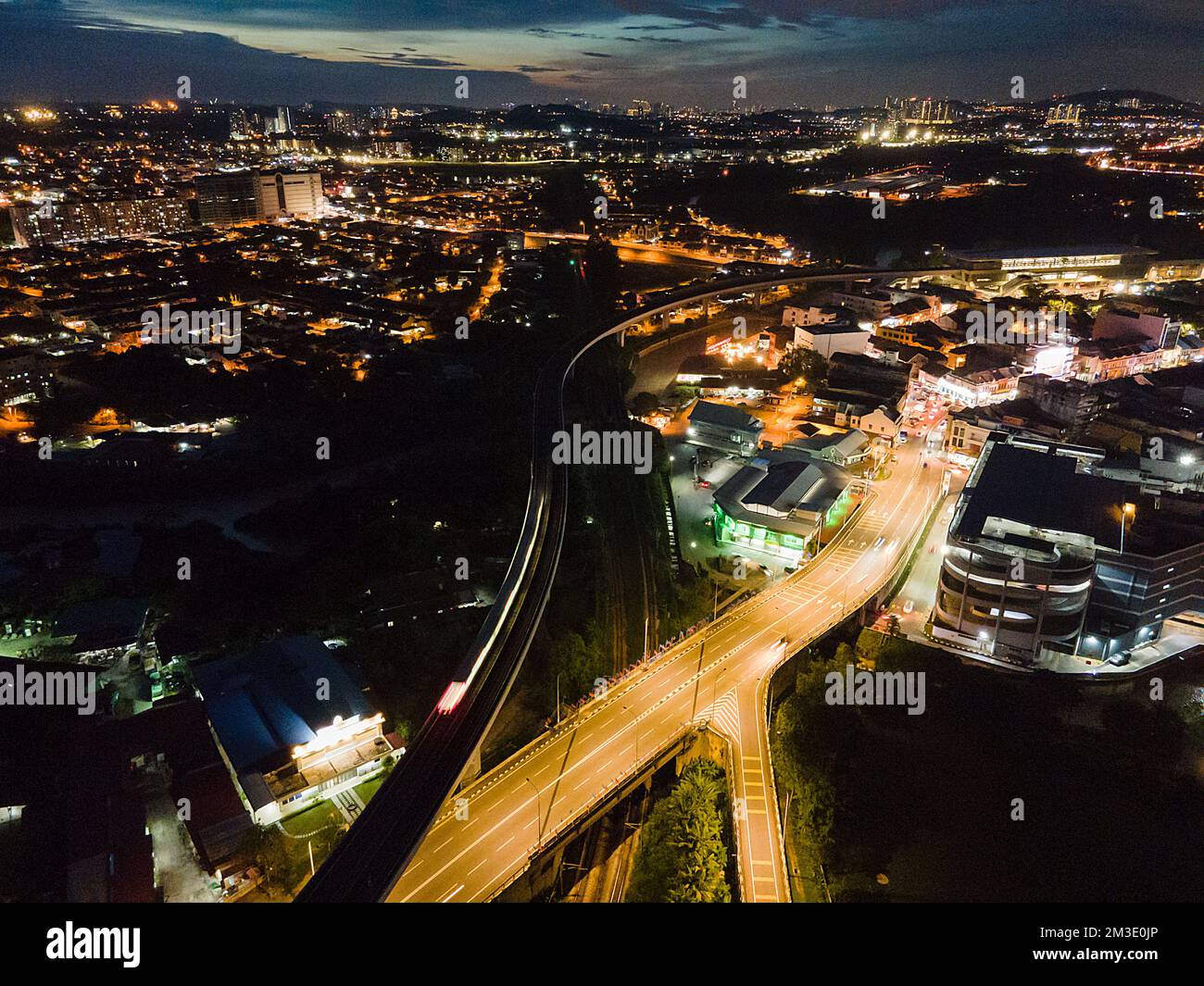 Malaysia MRT transport system Stock Photo - Alamy