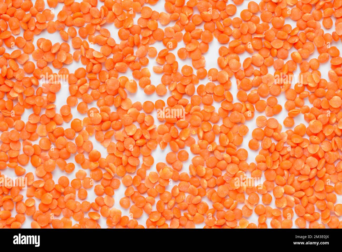top view of dry red lentils texture background Stock Photo - Alamy