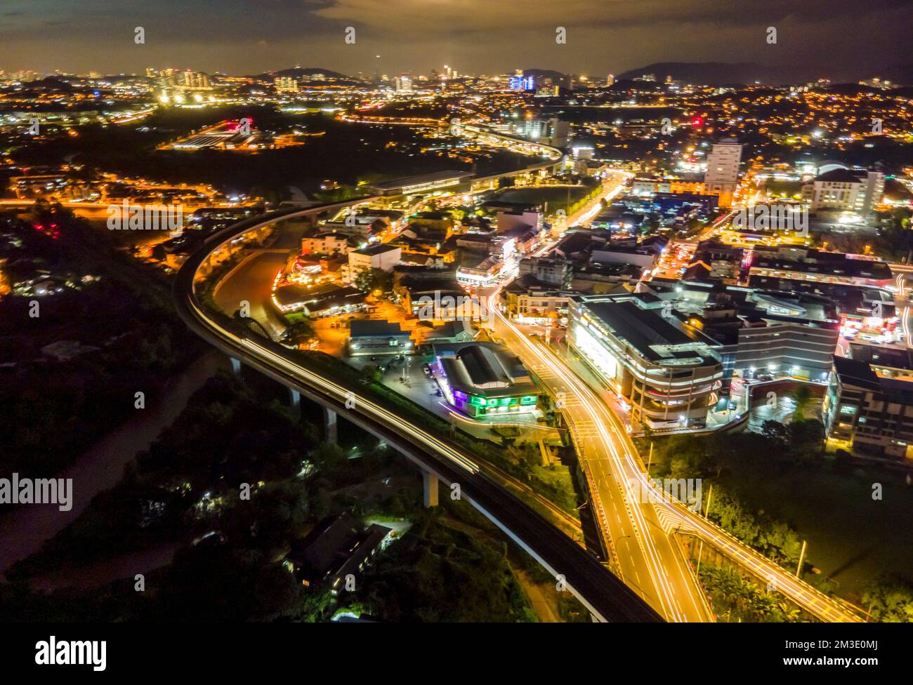 Malaysia MRT transport system Stock Photo - Alamy