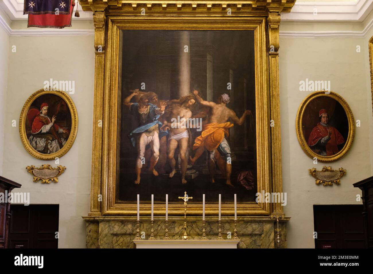 The Flagellation of Christ by Stefano Pieri (1572) in the Sacristy of ...