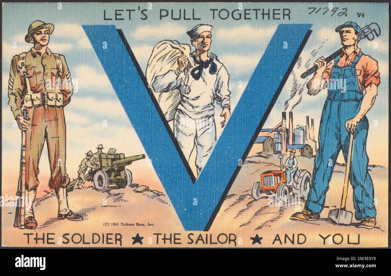 Let's pull together, the soldier, the sailor and you , Military ...