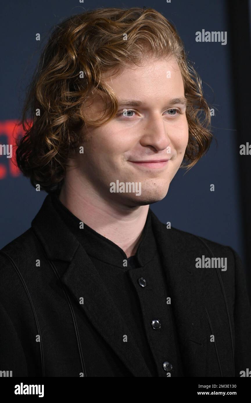Los Angeles, USA. 14th Dec, 2022. Fred Hechinger at the premiere for ...
