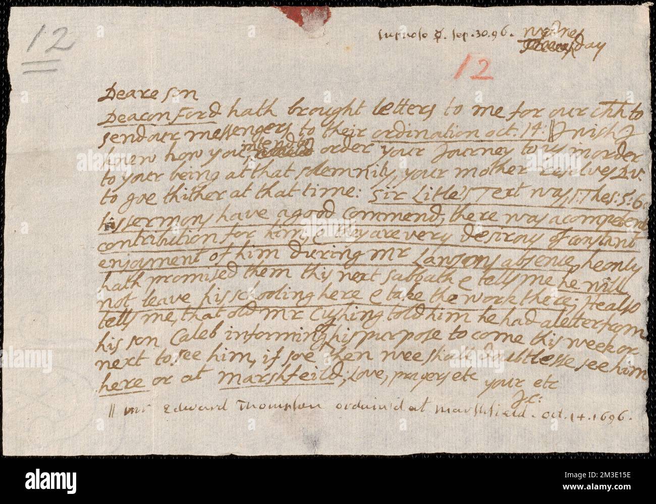 New england colonial life 1600s hi-res stock photography and images - Alamy